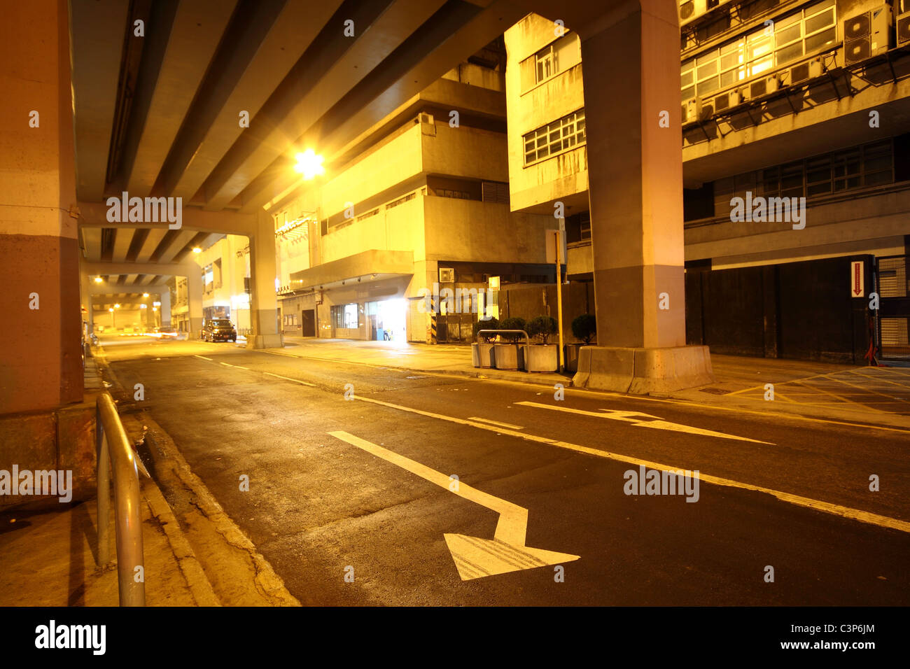Modern urban landscape in hong kong Stock Photo - Alamy