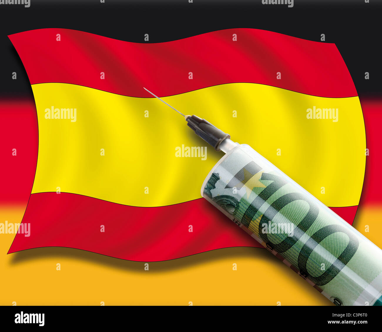 German flag spanish on hi-res stock photography and images - Alamy
