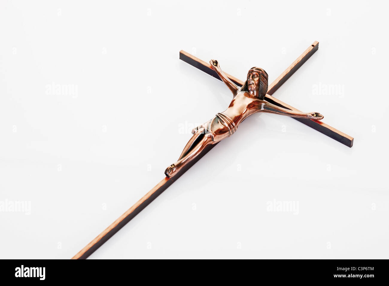 Jesus christ on crucifix Cut Out Stock Images & Pictures - Alamy