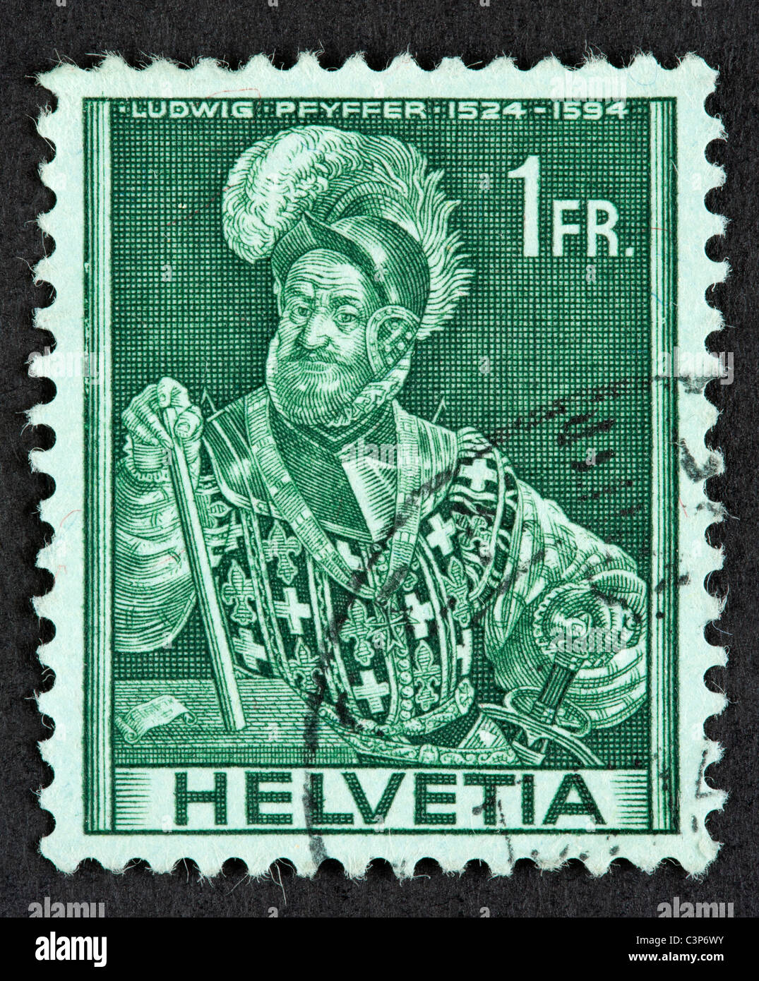 Postage stamp stamps switzerland hi-res stock photography and images ...