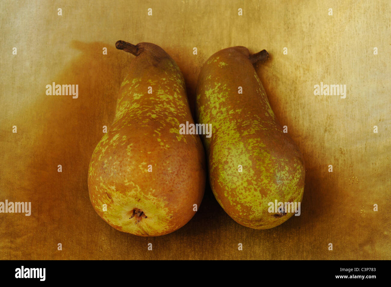 Abate Fetel Pears, elevated view Stock Photo - Alamy