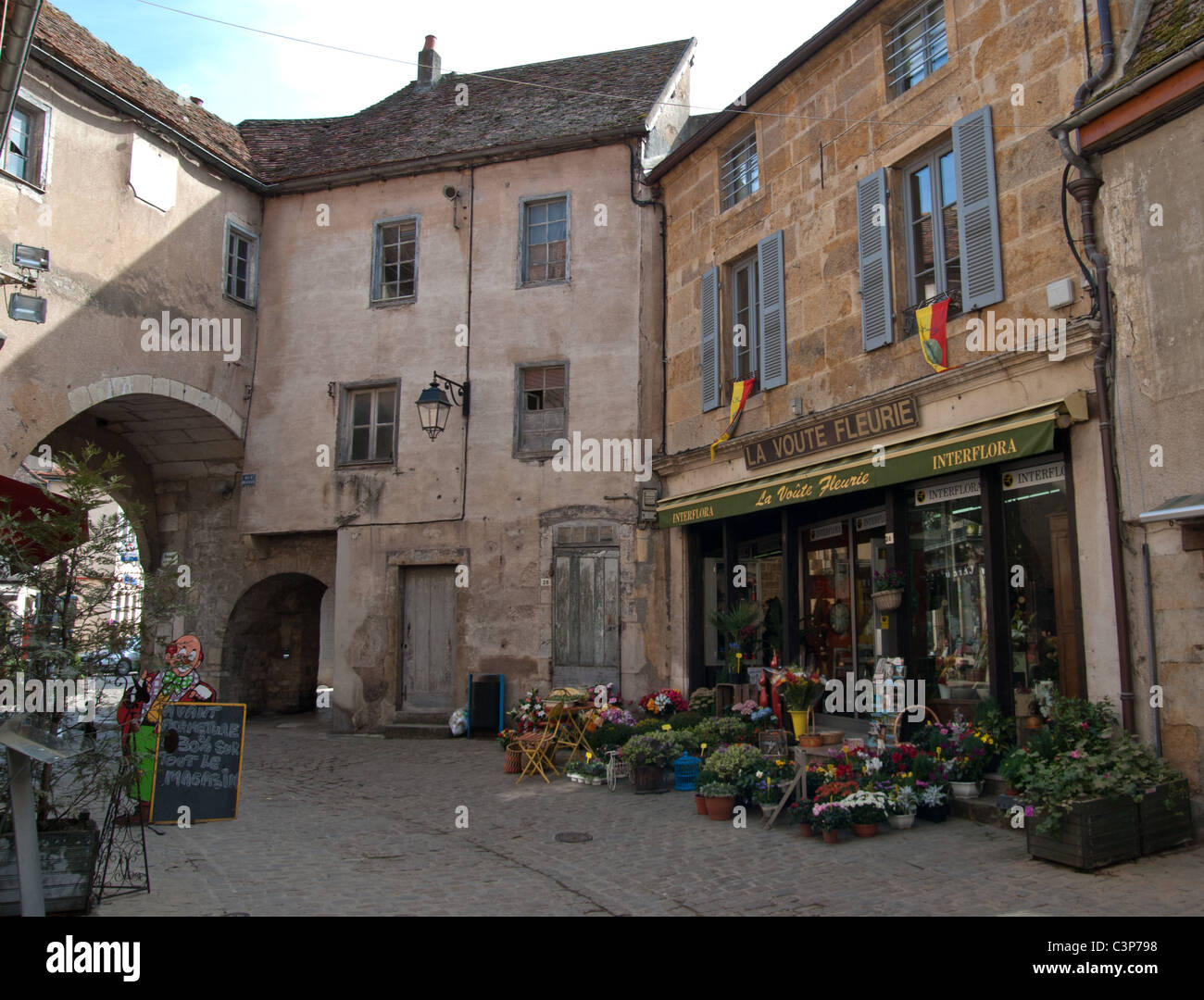 Semur en Auxois Stock Photo - Alamy