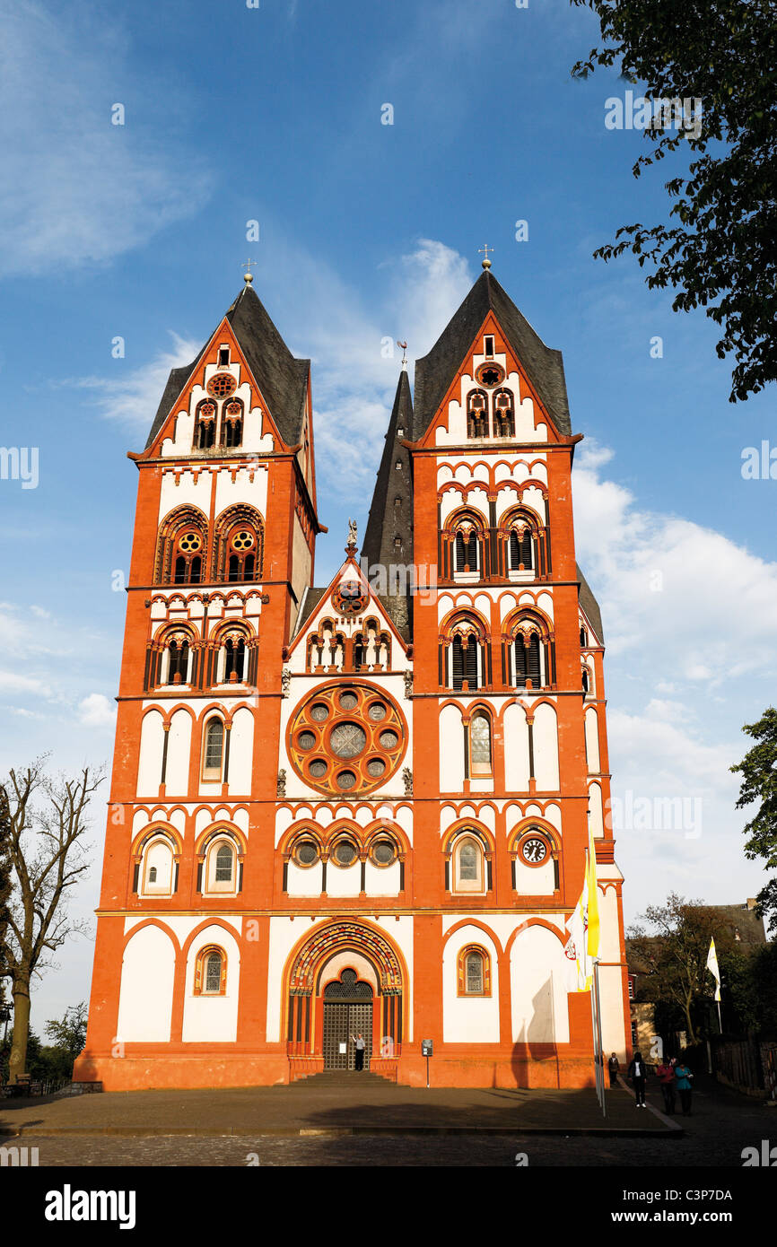 Germany, Hesse, Limburg Limburg Cathedral with background people Stock ...