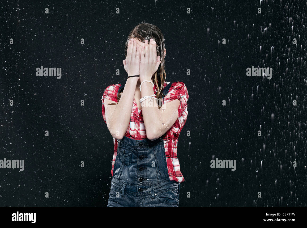 Rain in the face hi-res stock photography and images - Alamy