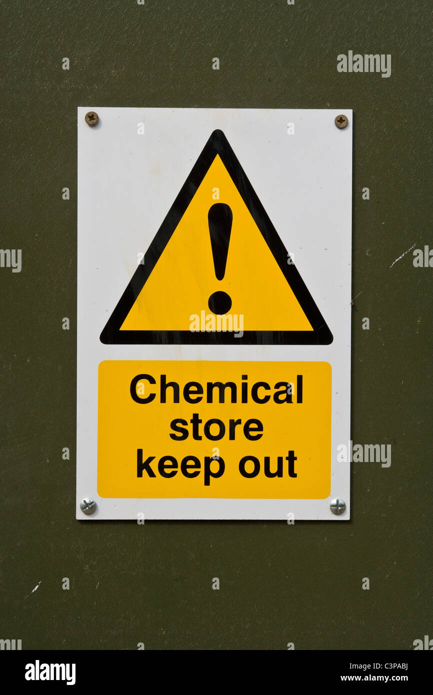 Hazardous substances sign hi-res stock photography and images - Alamy