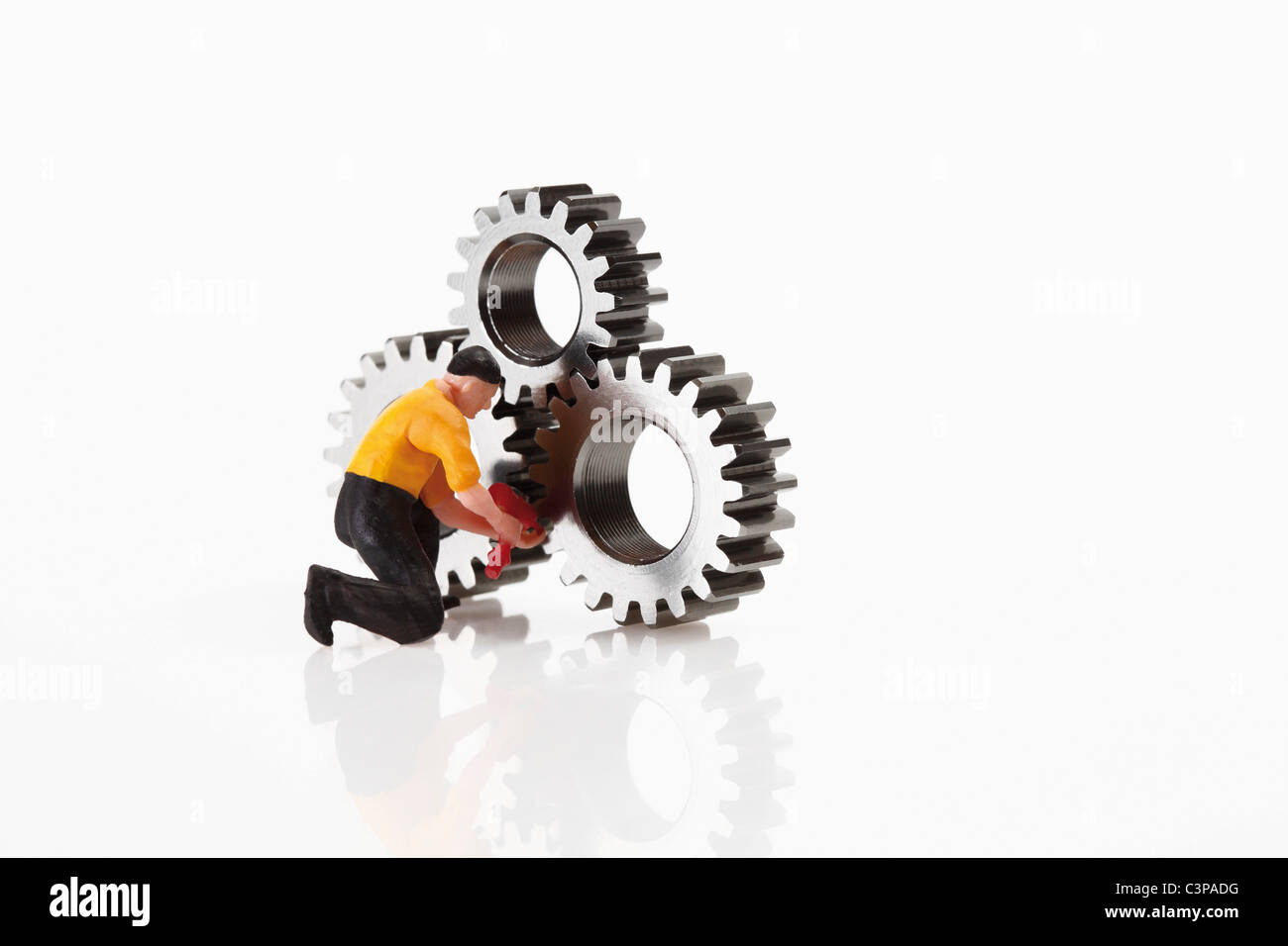 Cogwheels On White Background High Resolution Stock Photography and ...