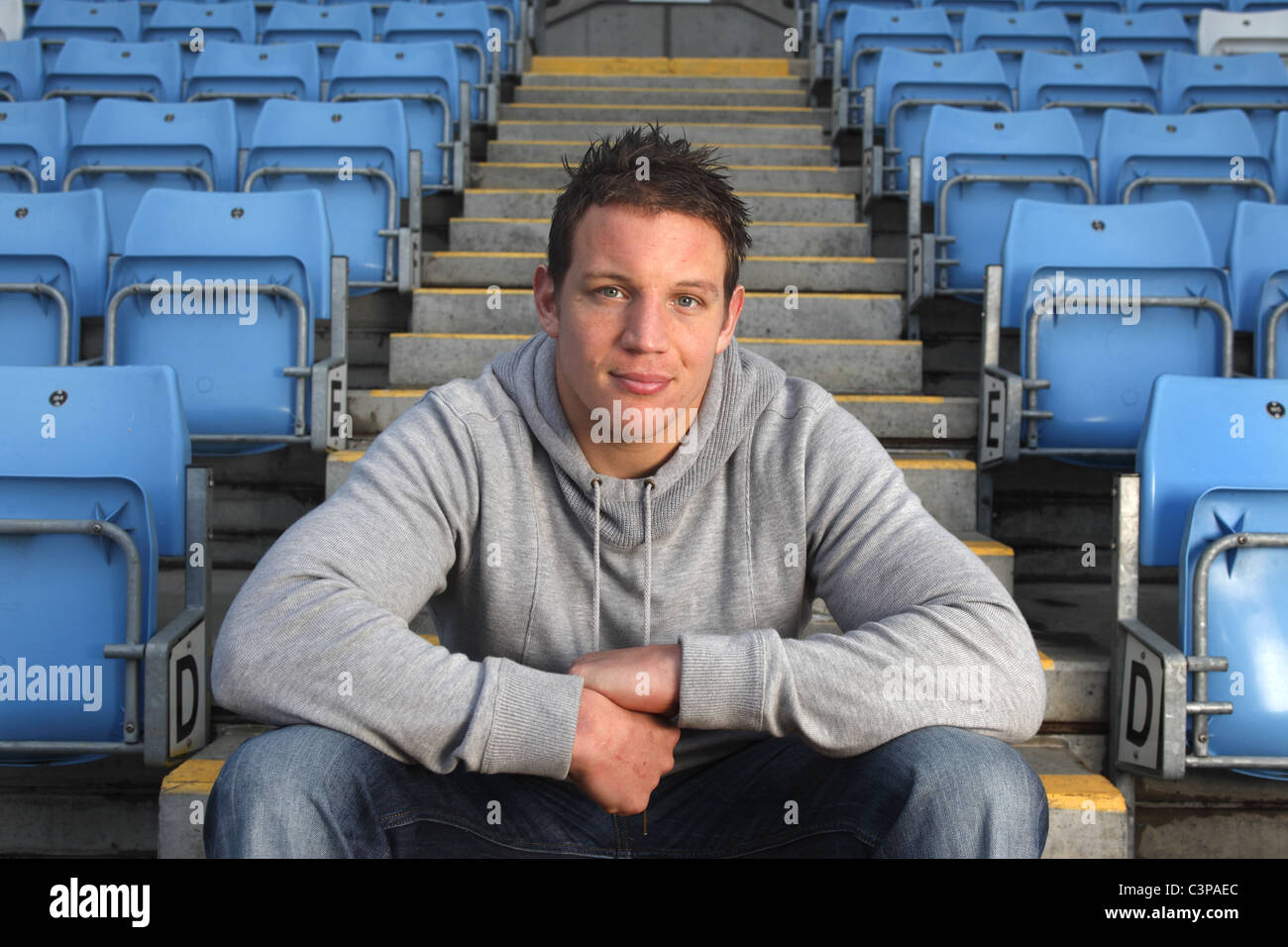 Exeter Chiefs' rugby star Tom Johnson Stock Photo - Alamy