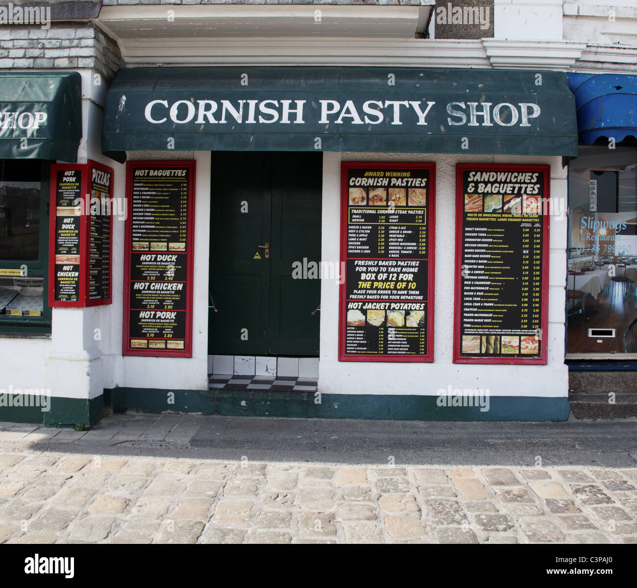 Cornish Pasty Shop, St Ives, Cornwall Stock Photo - Alamy