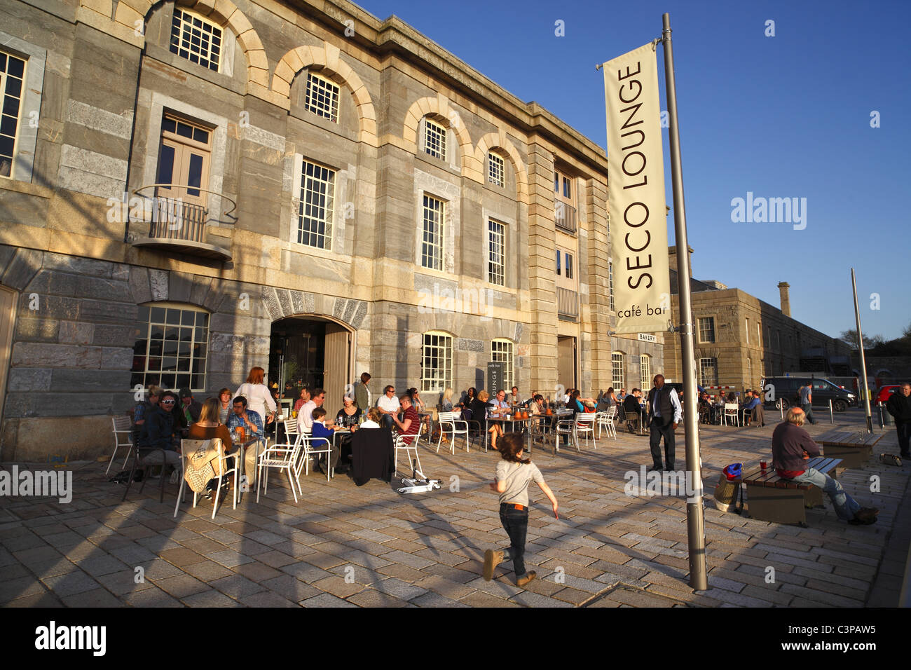 Seco Lounge at the Bakery building in the Royal William Yard in ...