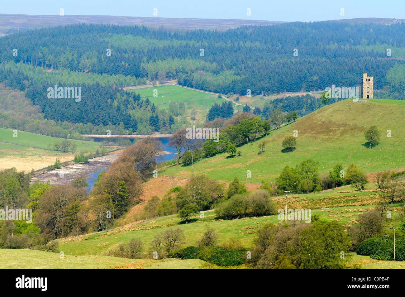 Strines Reservoir in Peak District National Park Derbyshire England ...