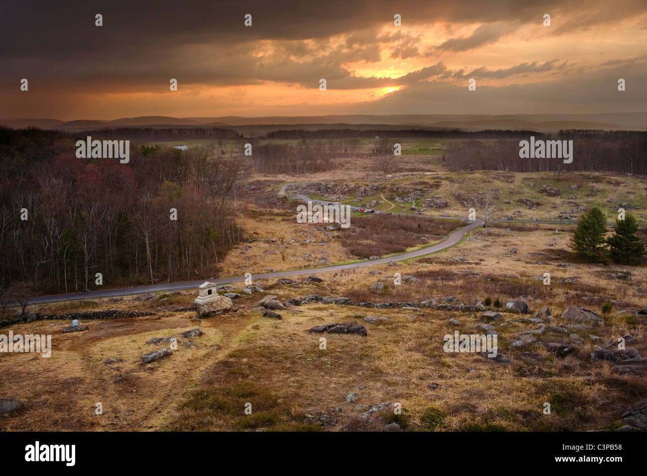 Gettysburg civil war battlefield hi-res stock photography and images ...