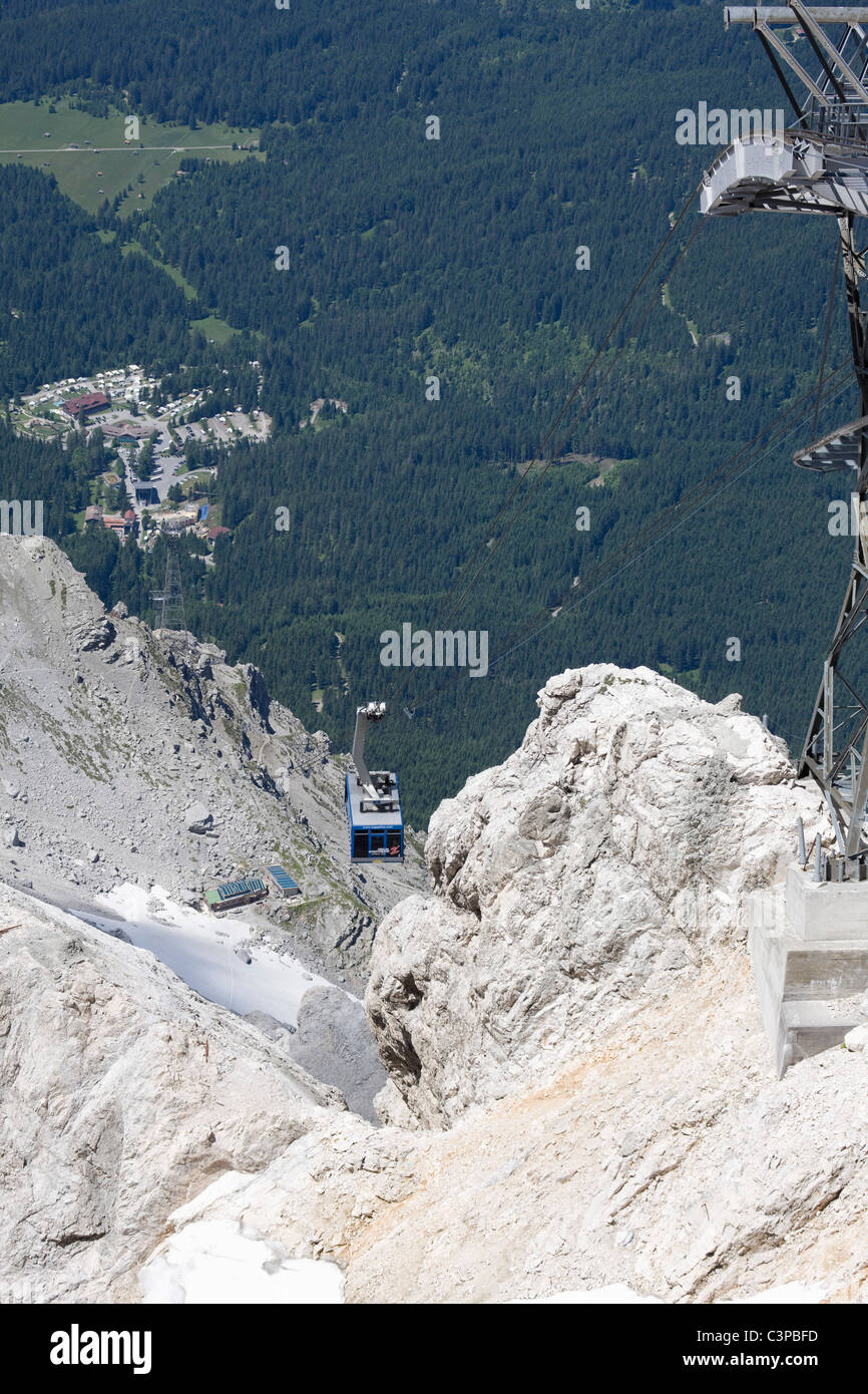 Zugspitze cable car hi-res stock photography and images - Alamy