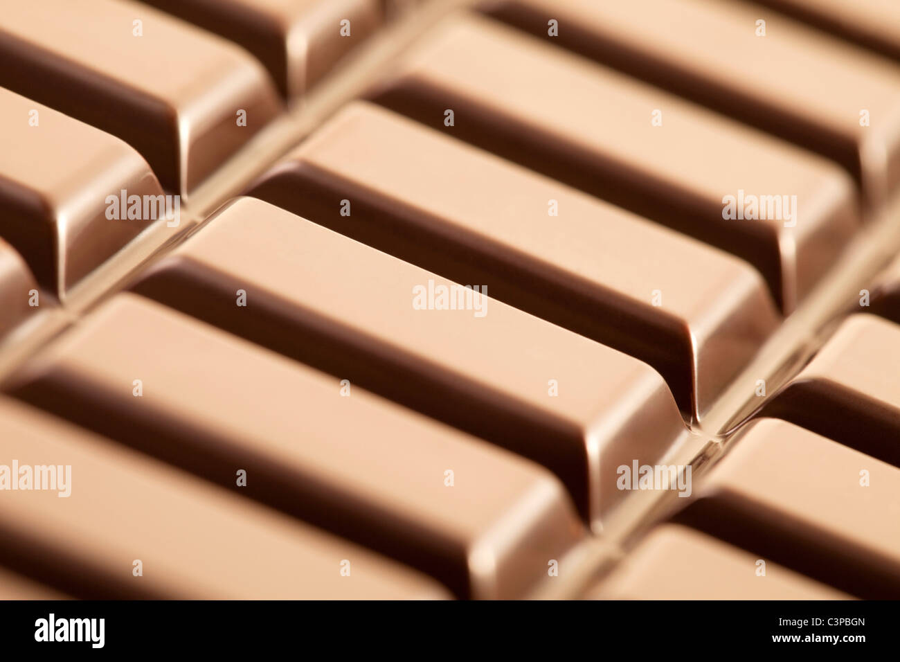 Chocolate bar, close-up, full frame Stock Photo - Alamy