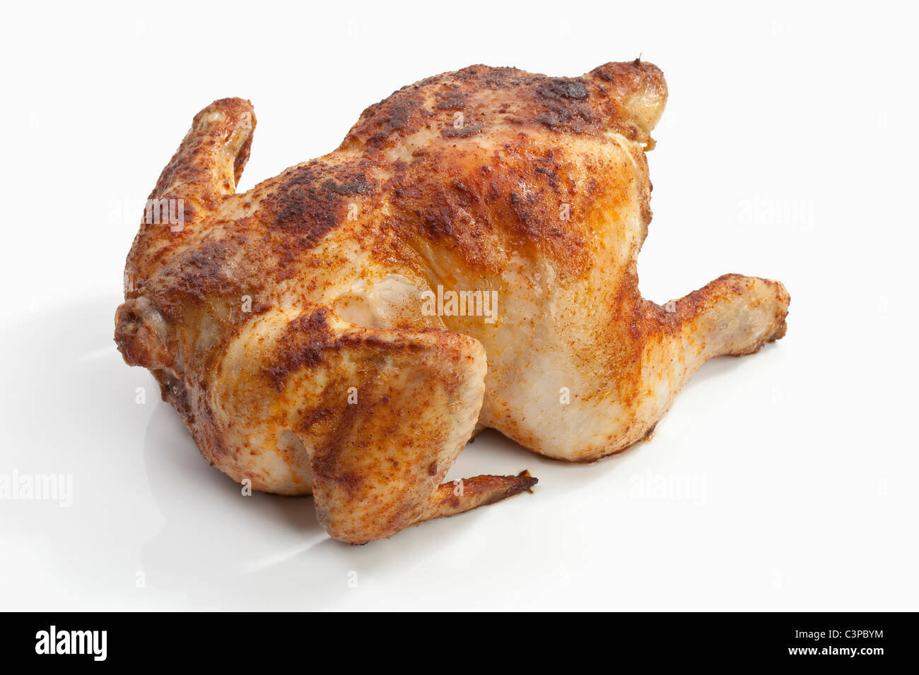 Whole Roast chicken, close-up Stock Photo - Alamy