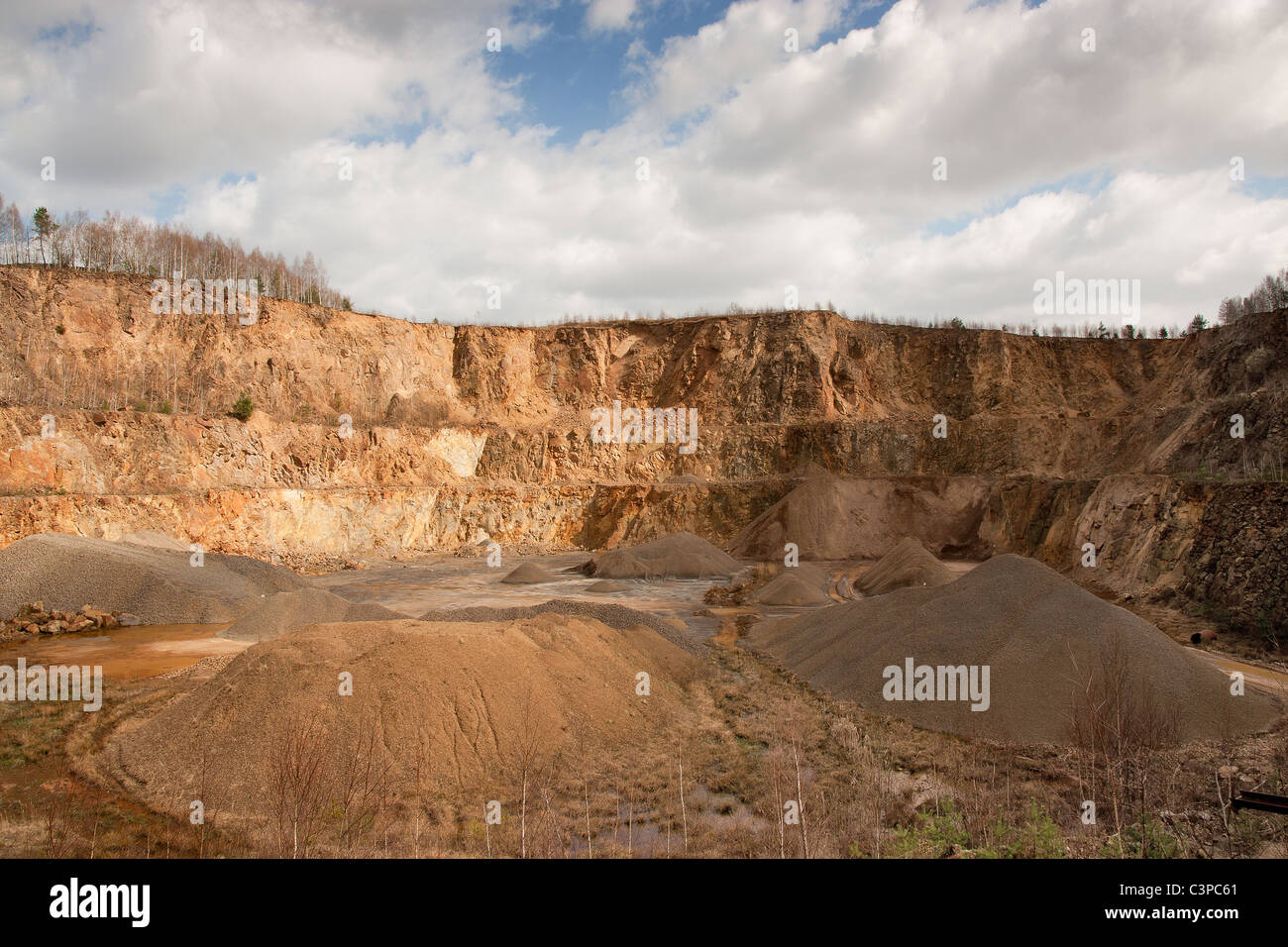 Quarry extraction granite granite quarry hi-res stock photography and ...