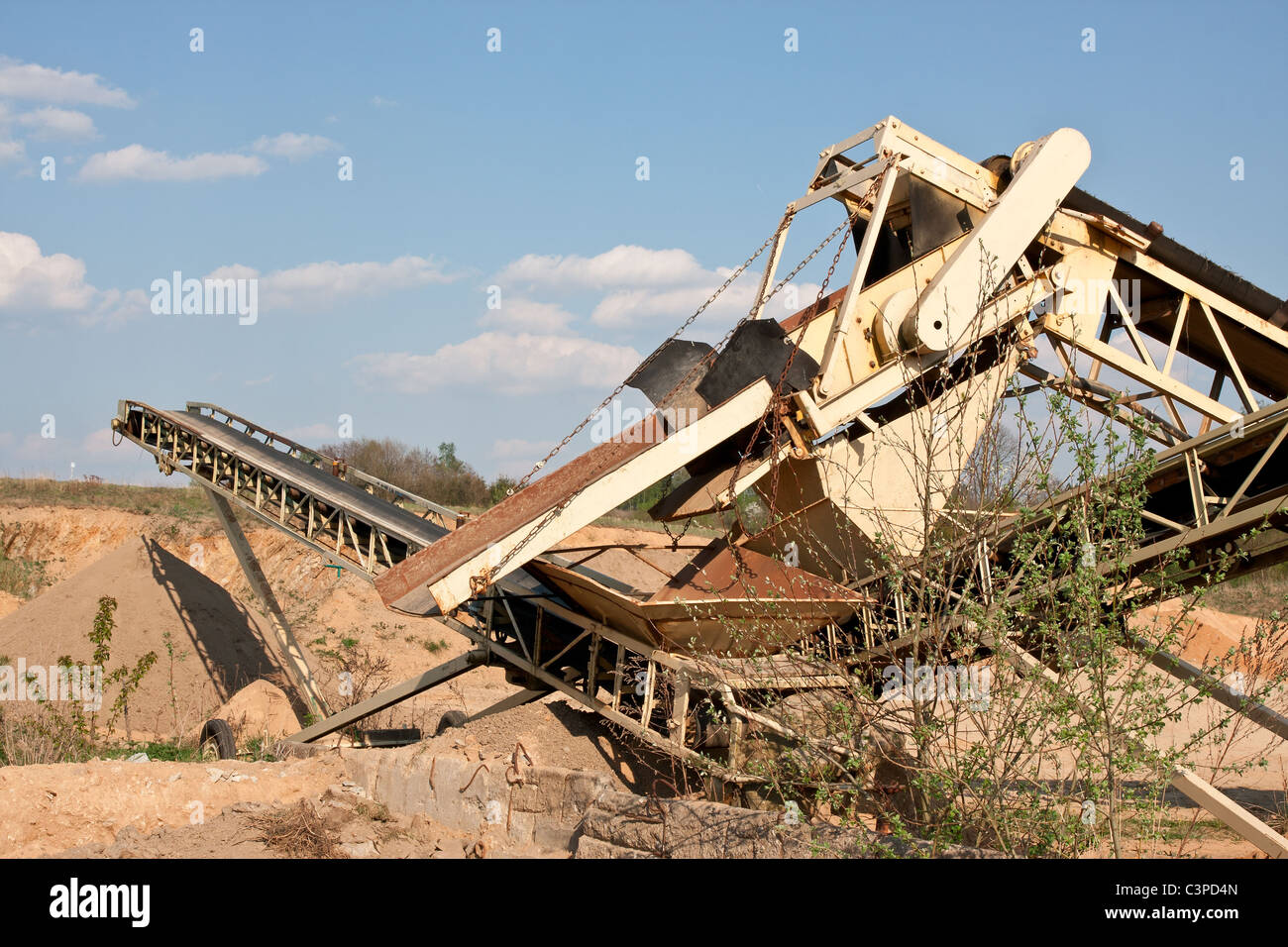 Belt conveyor construction hi-res stock photography and images - Alamy