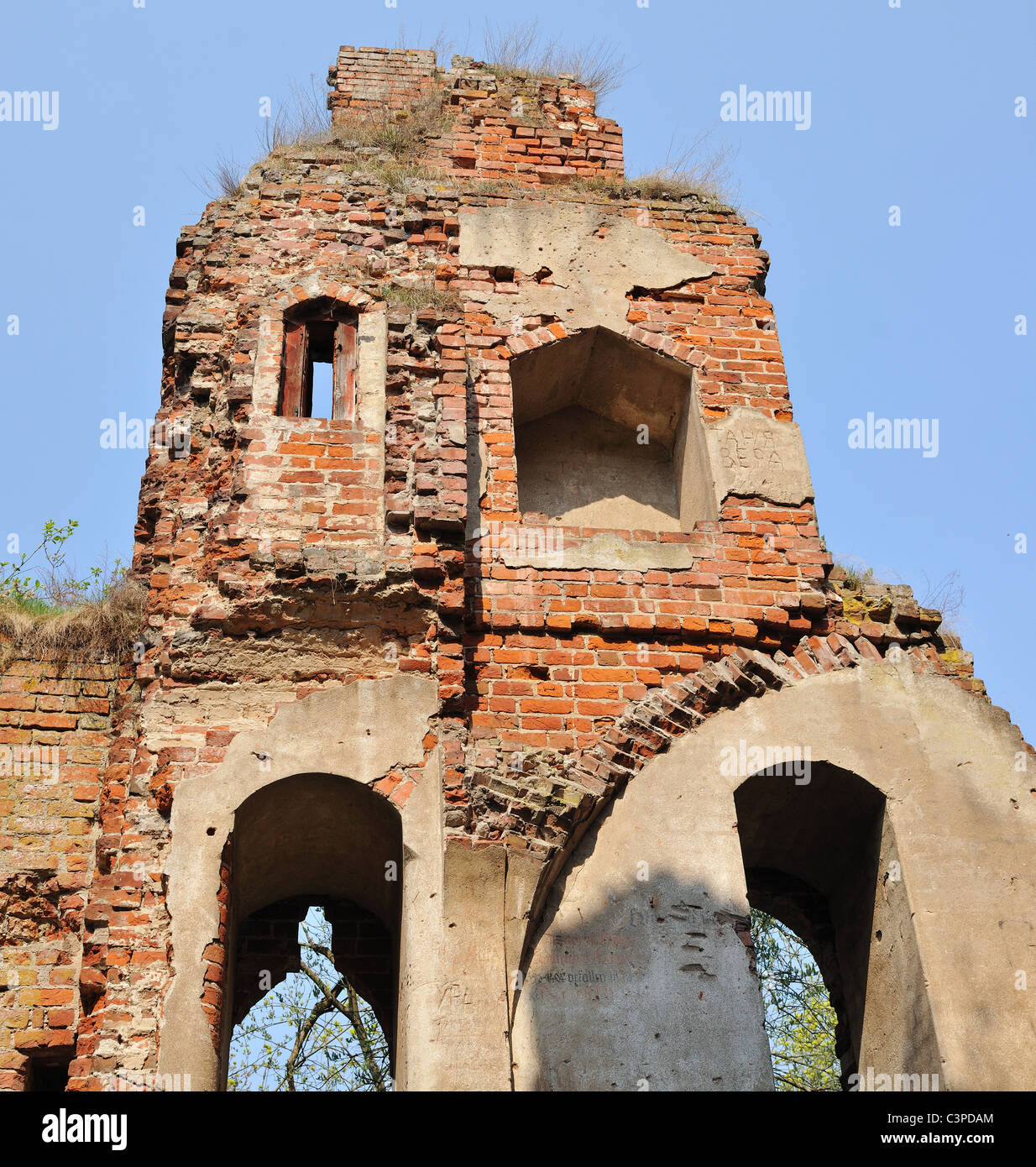 Brick wall old castle balga hi-res stock photography and images - Alamy