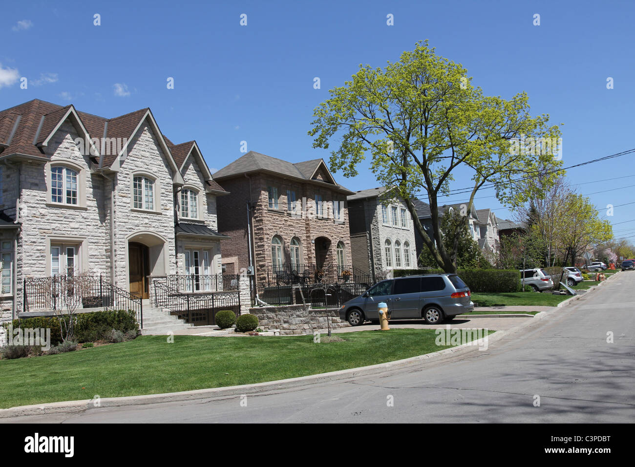 American Suburban Street