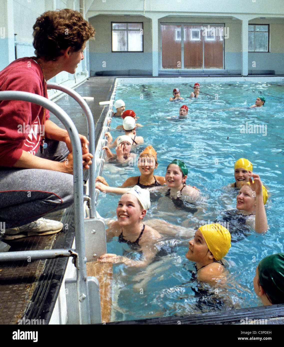 Students of a girls boarding school hi-res stock photography and images ...