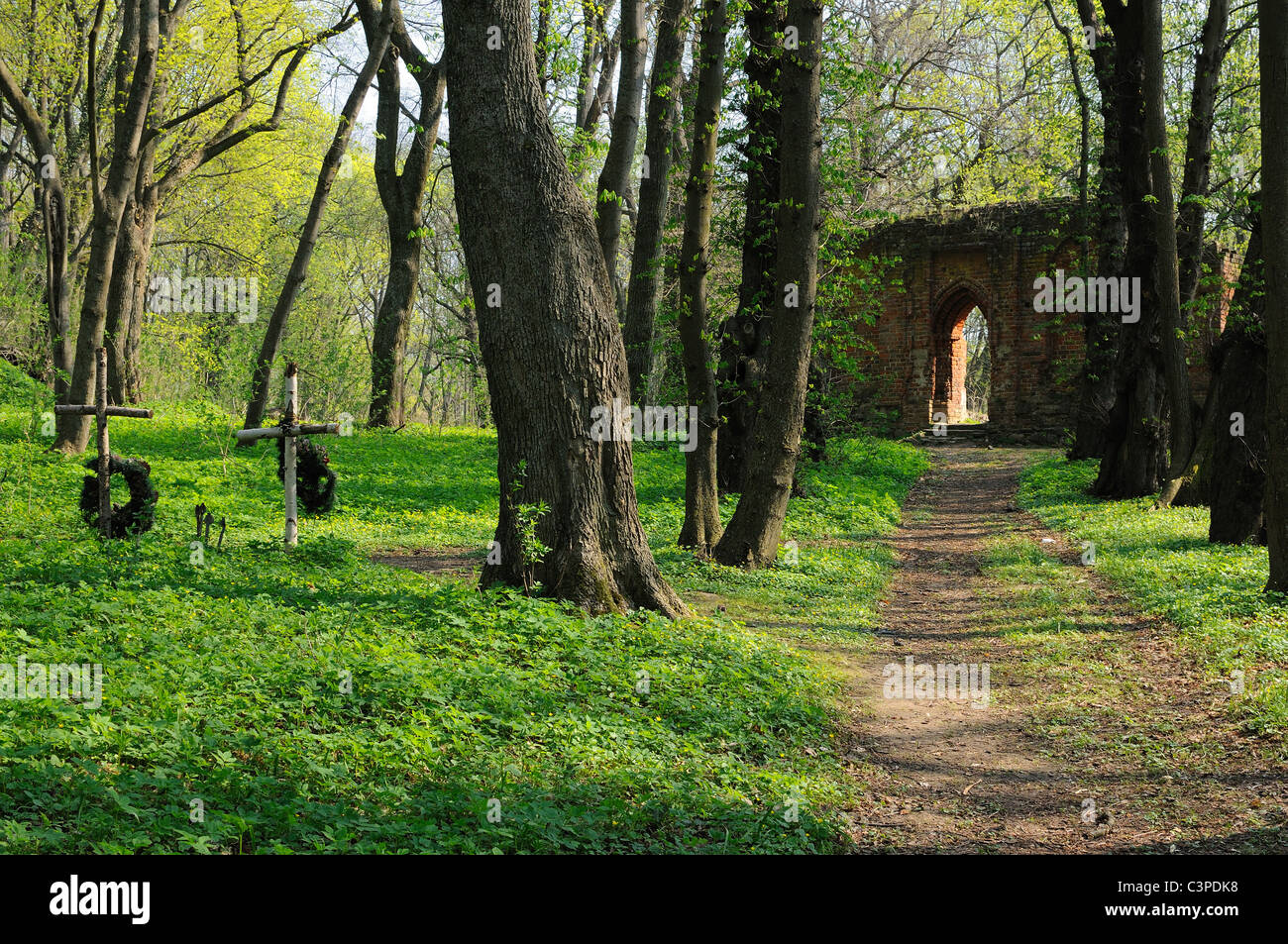 Brick wall old castle balga hi-res stock photography and images - Alamy