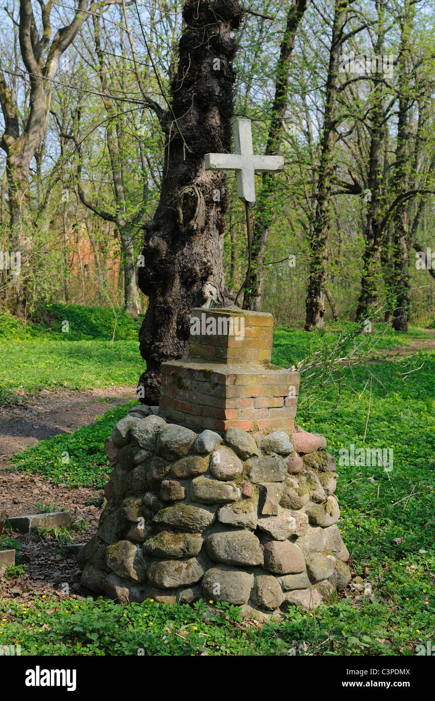 Brick wall of old castle Balga in Prussia, Kaliningrad region, Russia ...