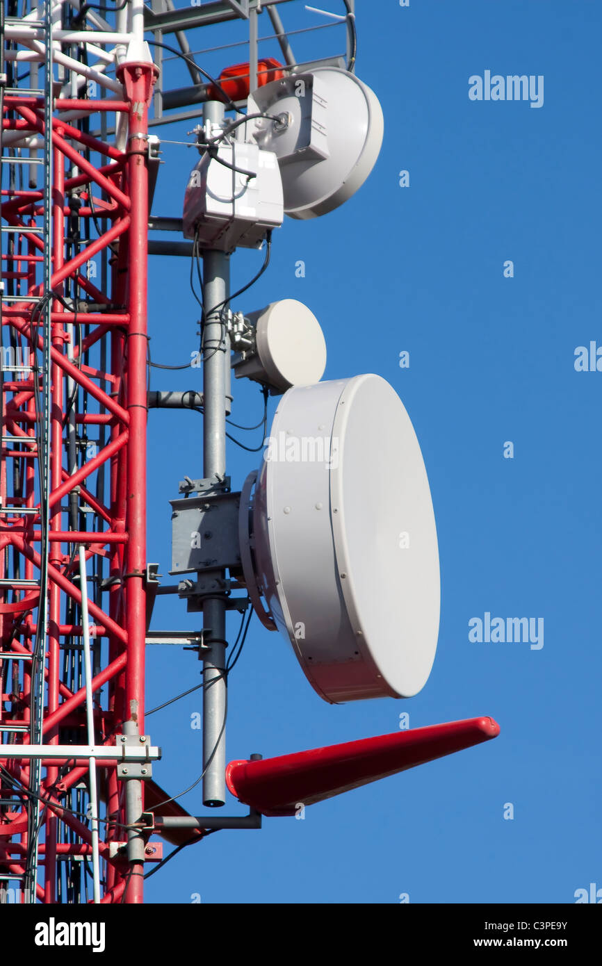 Cell phone tower antenna hi-res stock photography and images - Alamy