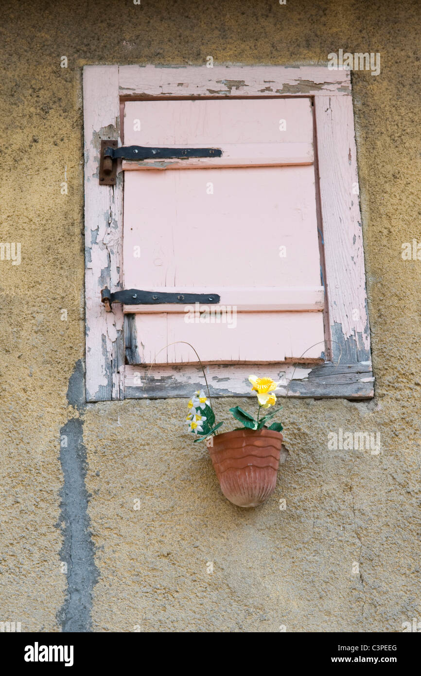 France, Alsace, View of old window Stock Photo - Alamy