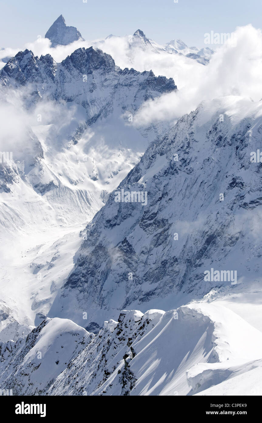 The haute route ski hi-res stock photography and images - Alamy