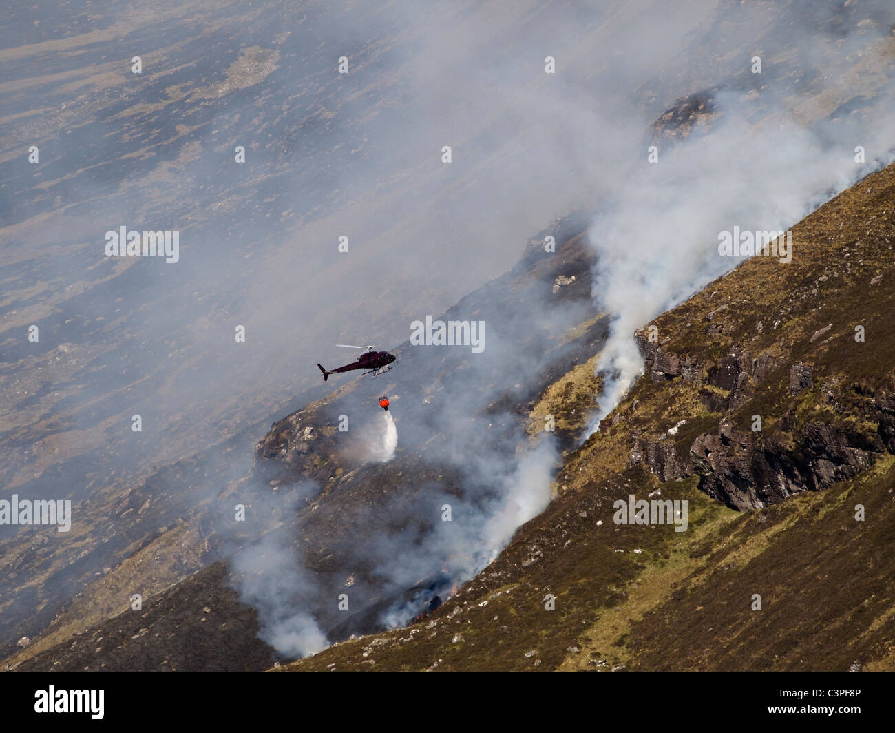 Wildfire scotland hi-res stock photography and images - Alamy