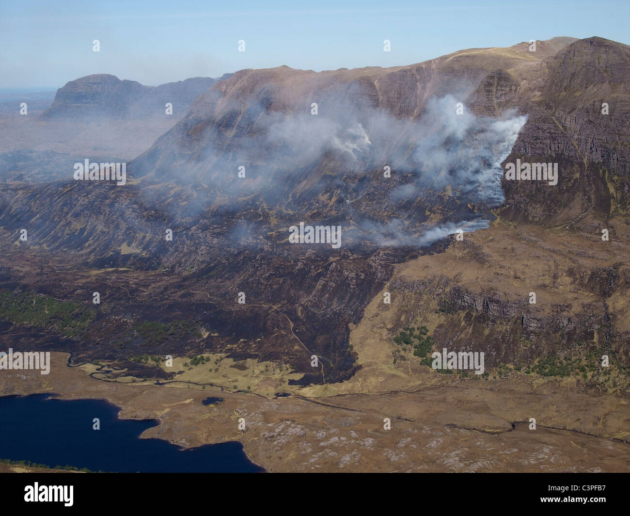 Wildfire scotland hi-res stock photography and images - Alamy
