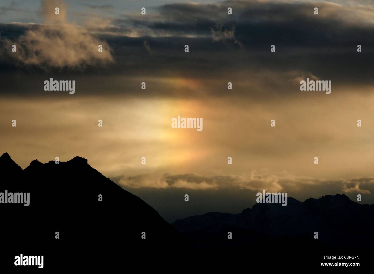 Beautiful sunrise in the alps hi-res stock photography and images - Alamy