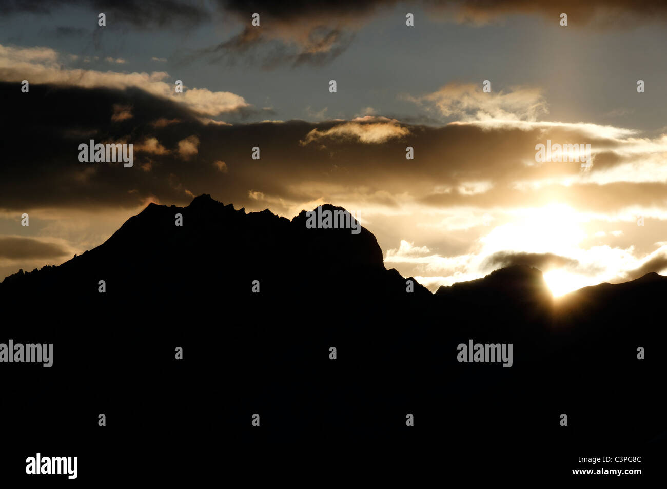 Beautiful sunrise in the alps hi-res stock photography and images - Alamy