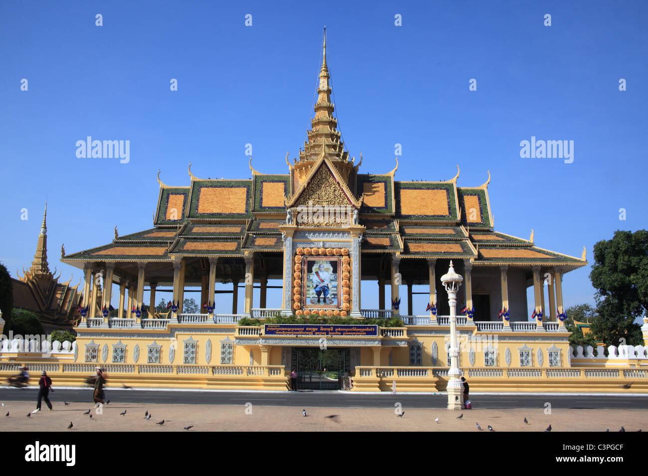 Royal palace, Phnom Penh, Cambodia Stock Photo - Alamy