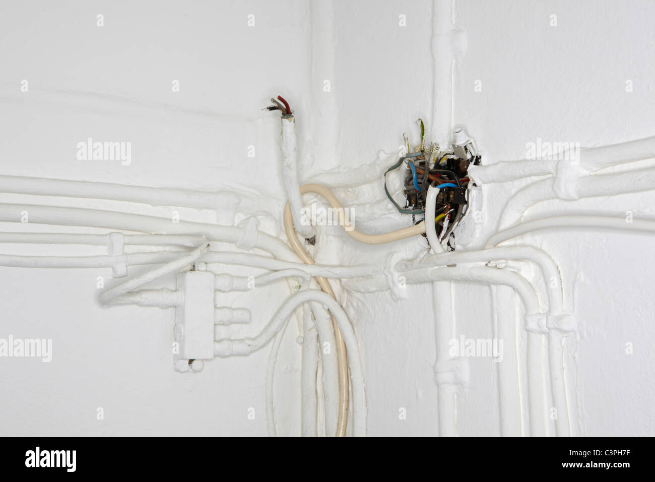 Electric pipes hi-res stock photography and images - Alamy