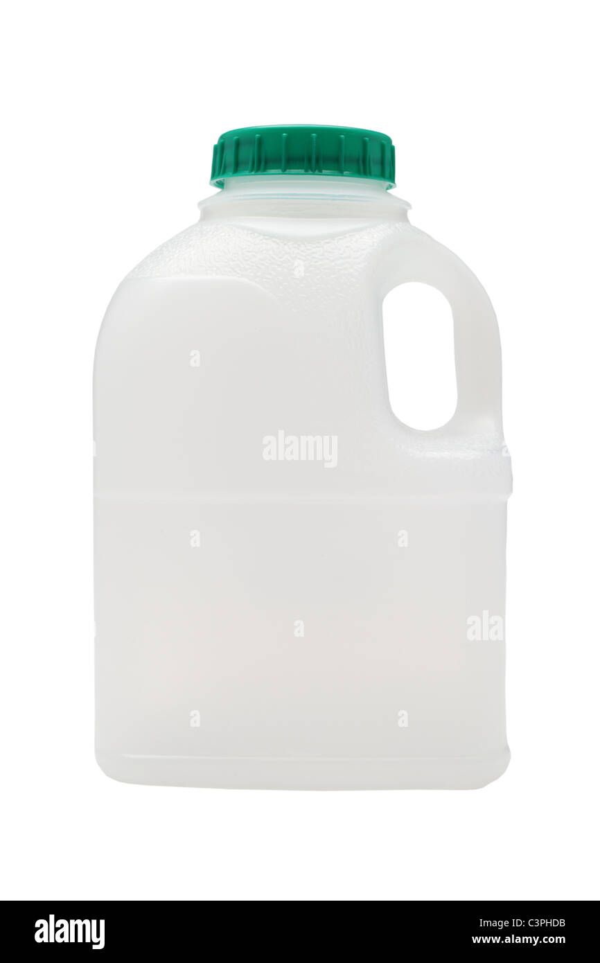 White caps milk Cut Out Stock Images & Pictures - Alamy