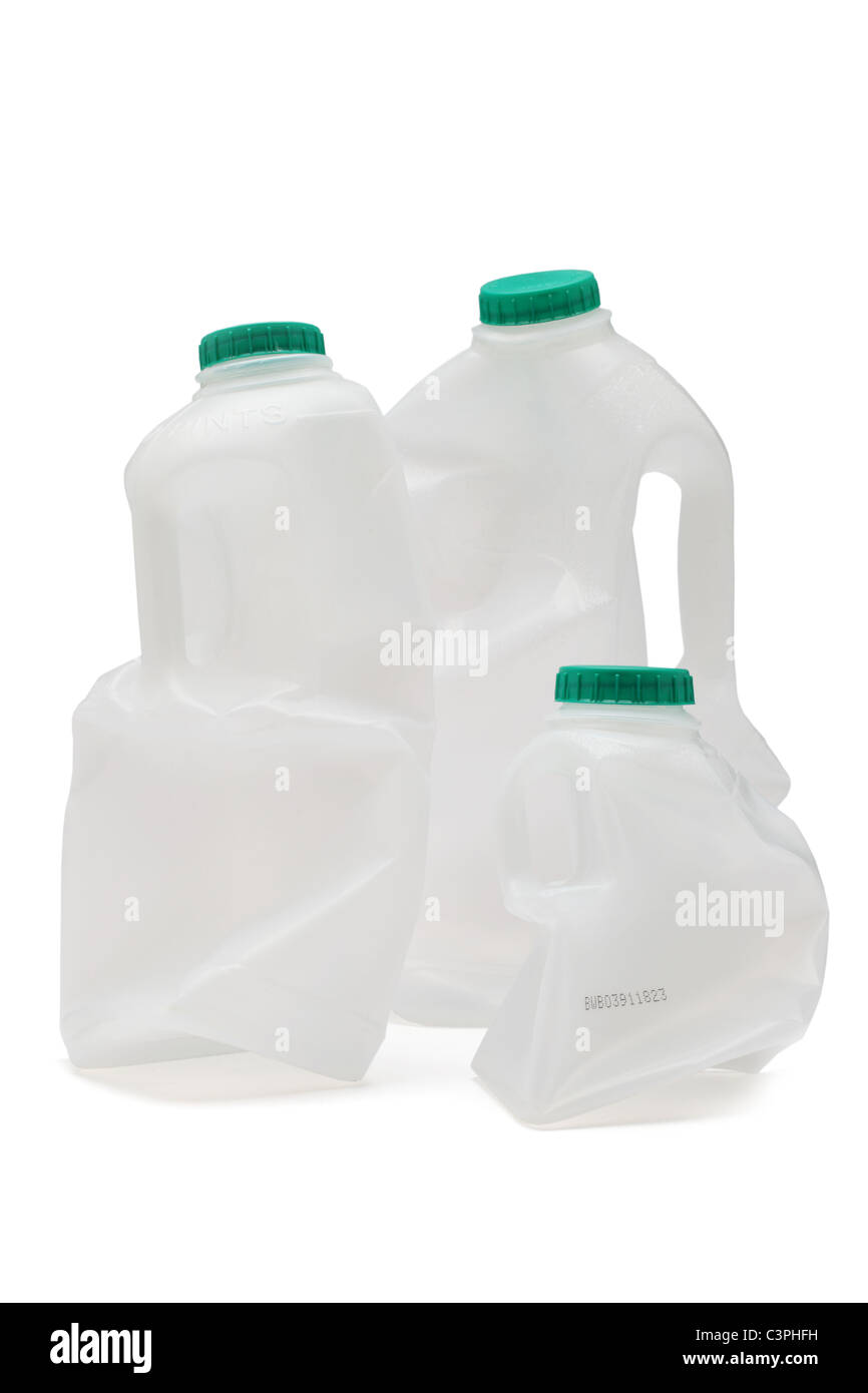 White caps milk Cut Out Stock Images & Pictures - Alamy