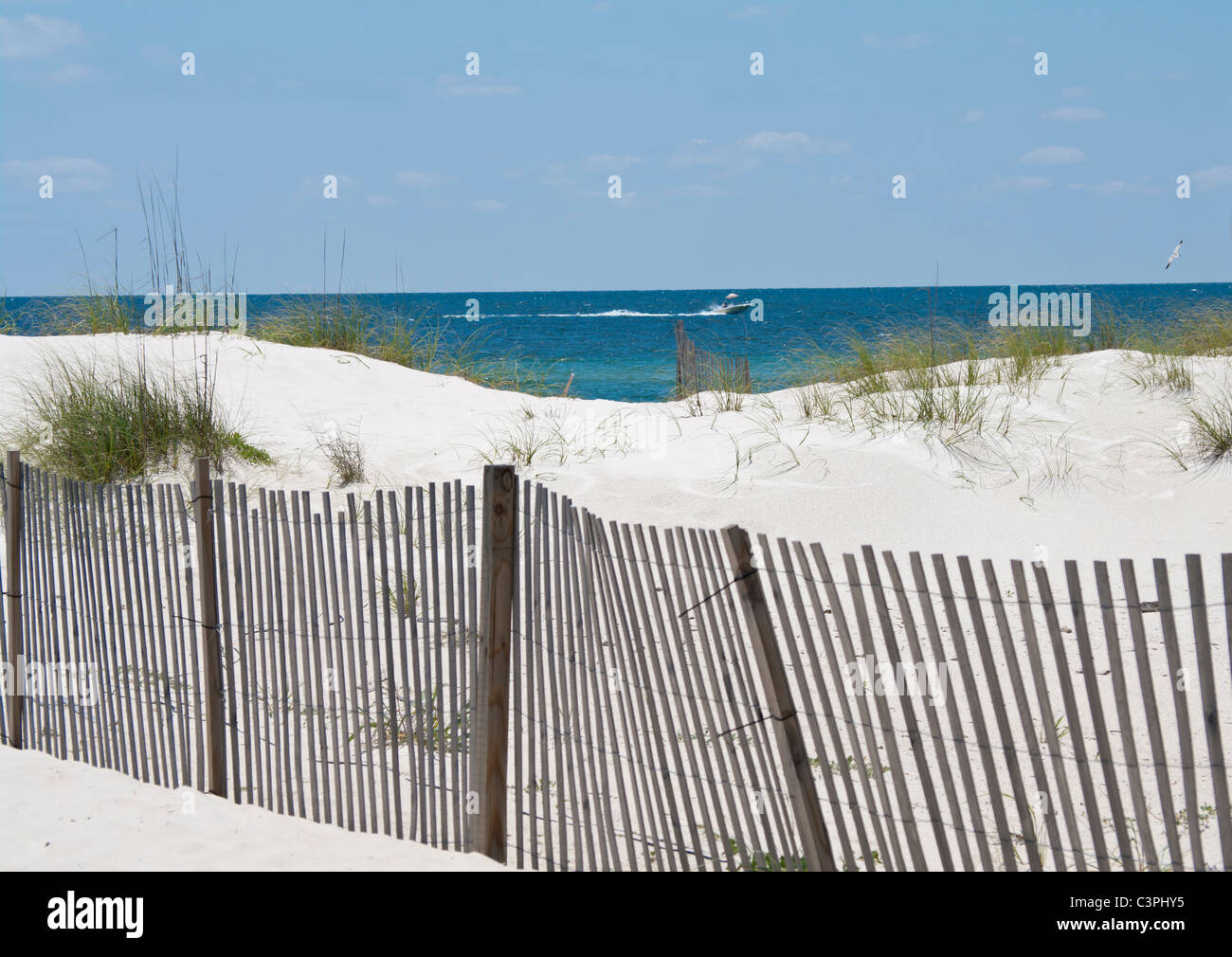 A beach scene on the Alabama Gulf Coast Stock Photo - Alamy