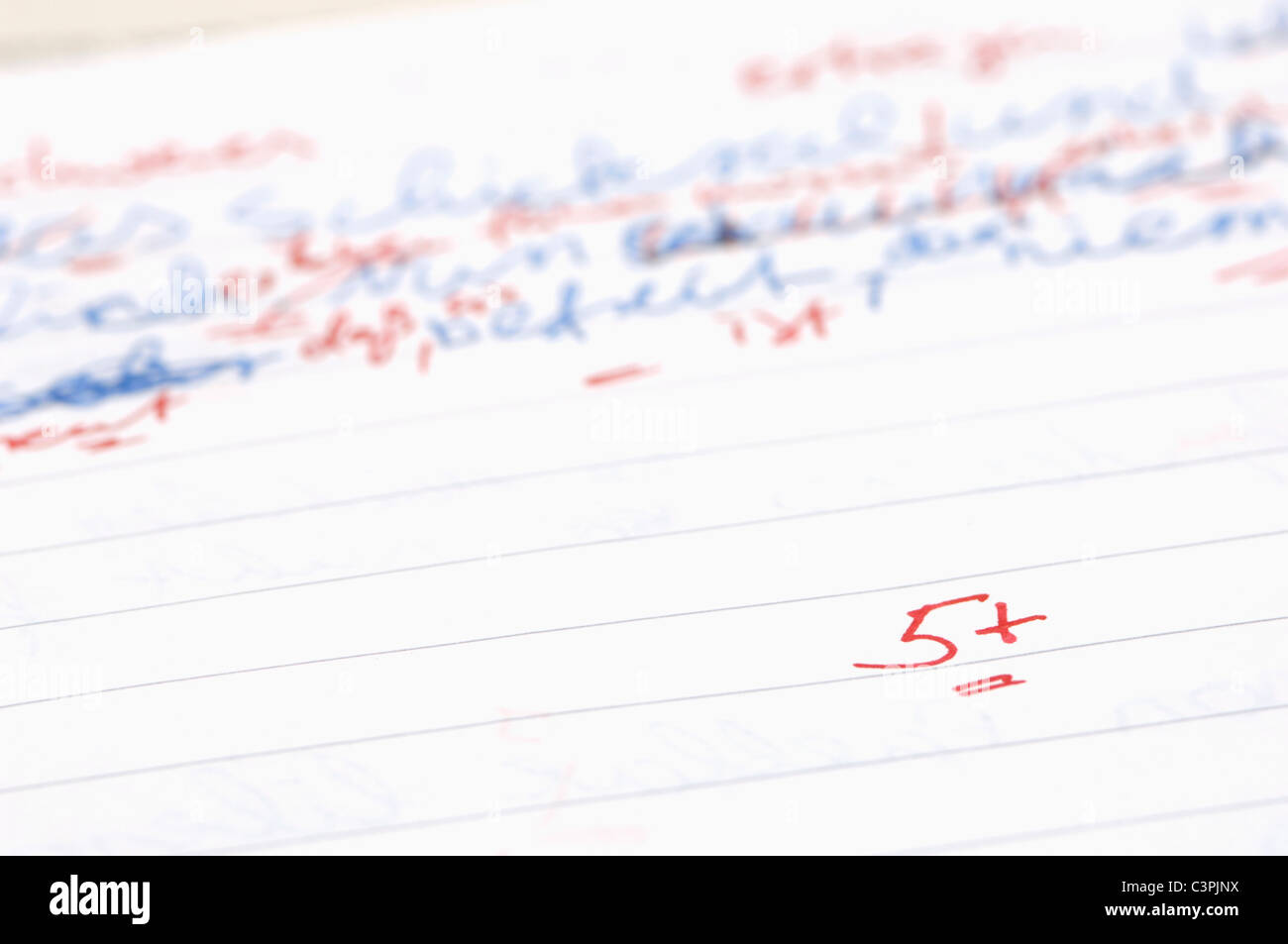 Test paper grade hi-res stock photography and images - Alamy