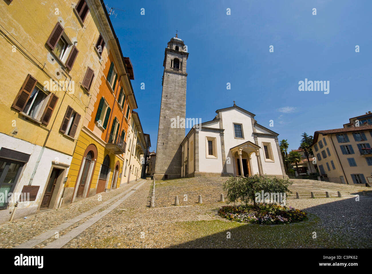 Insigne Collegiata San Leonardo, Pallanza, Italy Stock Photo - Alamy