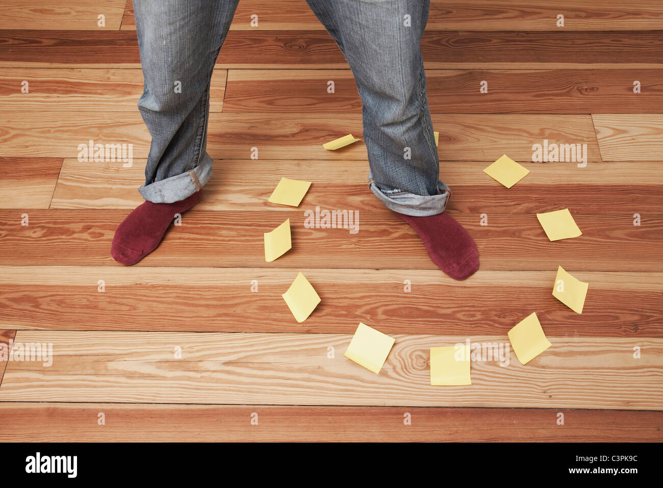 Man in circle hi-res stock photography and images - Alamy