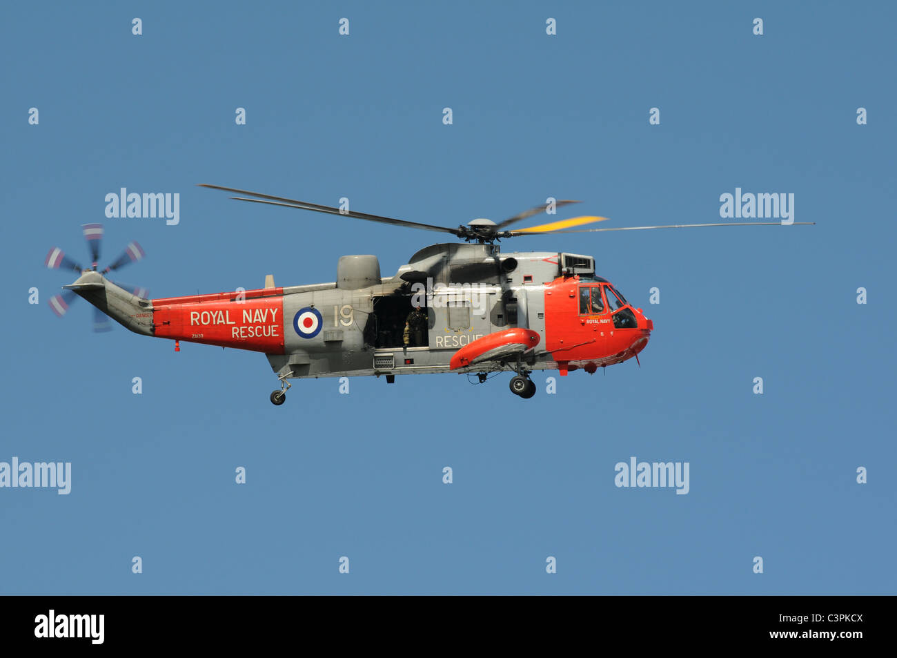 Royal navy search rescue helicopter hi-res stock photography and images ...