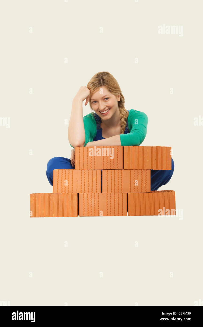 Stack bricks hi-res stock photography and images - Alamy