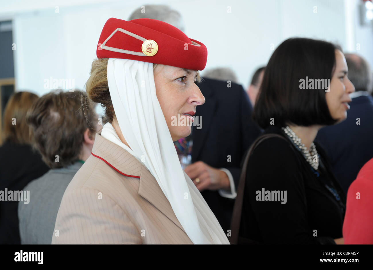 Emirates airline steward hi-res stock photography and images - Alamy