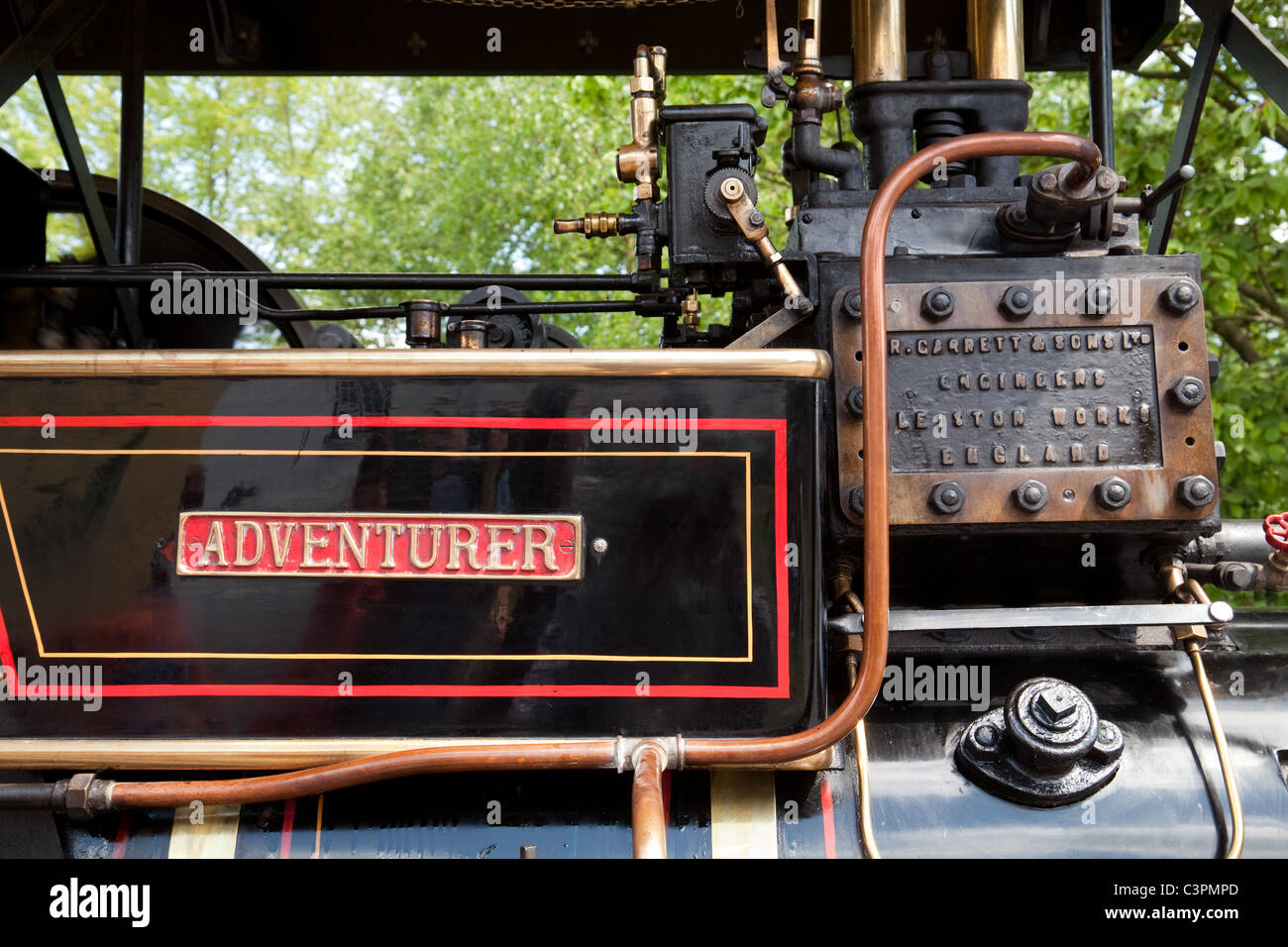 Garrett traction engine hi-res stock photography and images - Alamy
