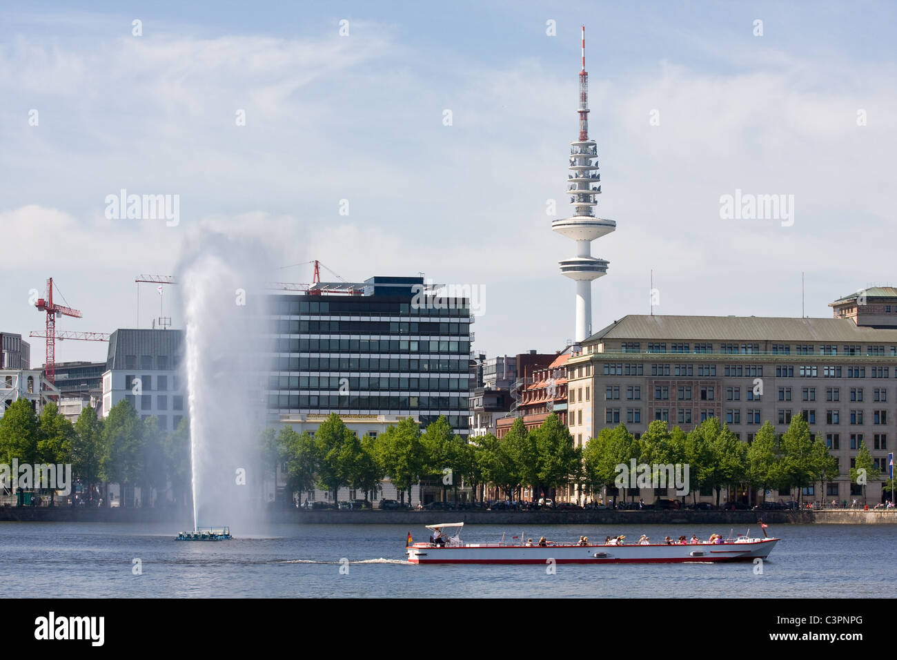 Alster tower hi-res stock photography and images - Alamy