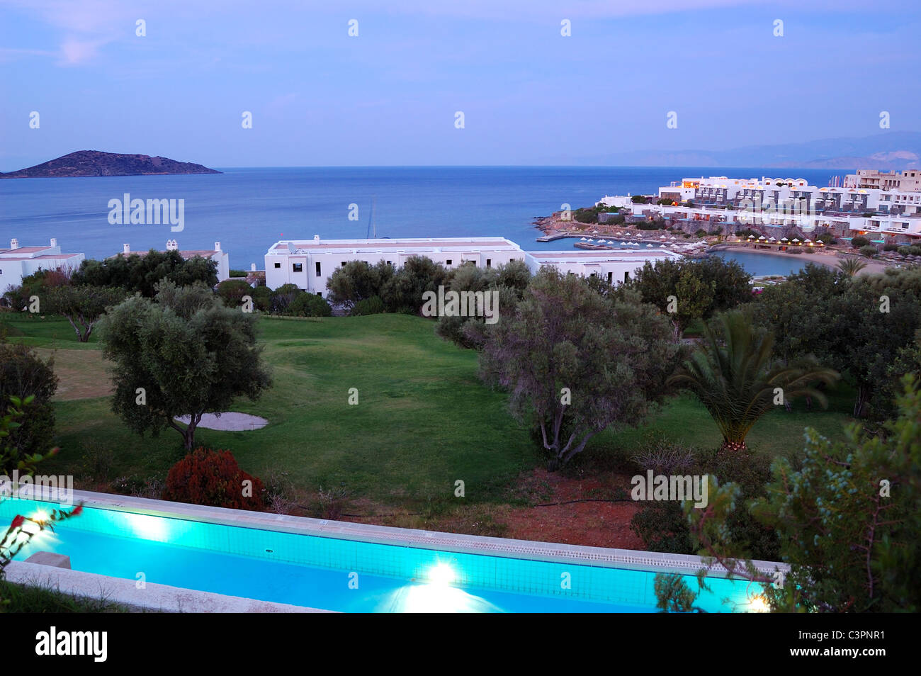 Crete sunset greece hi-res stock photography and images - Alamy