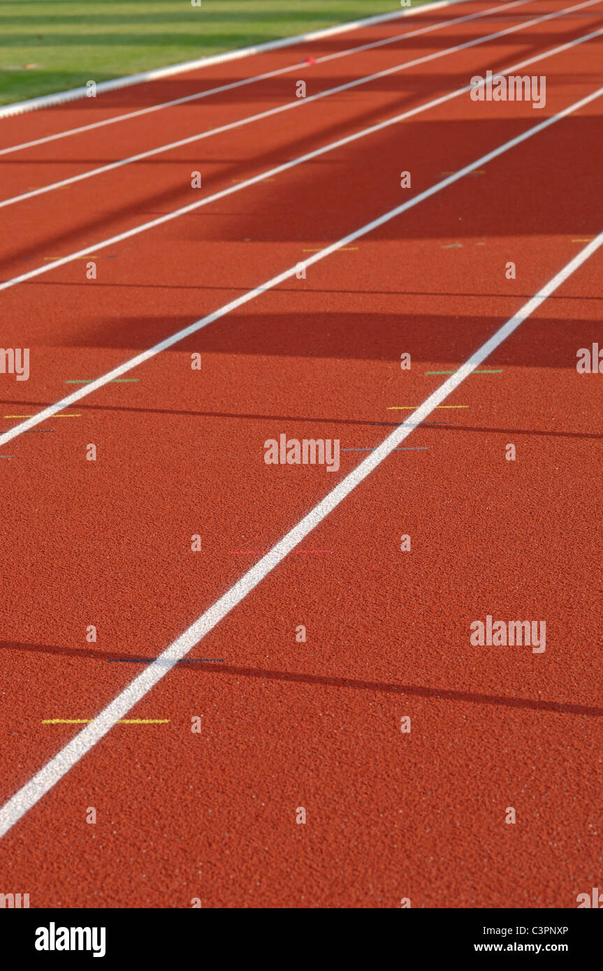 Germany, Running track Stock Photo - Alamy