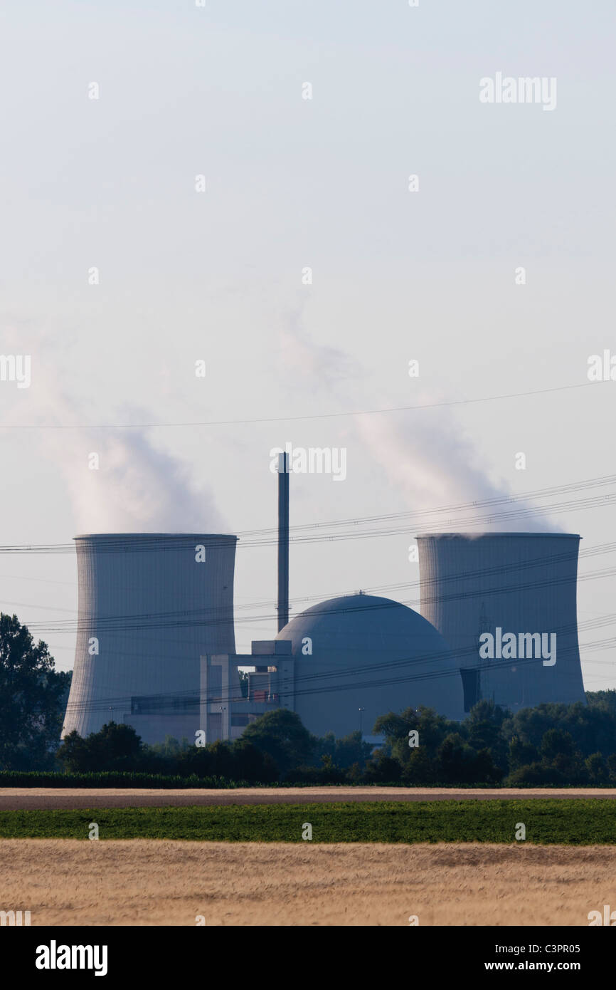 Germany, Nuclear power plant Stock Photo - Alamy