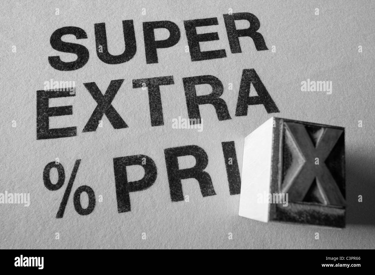 Germany, Price sign Stock Photo - Alamy