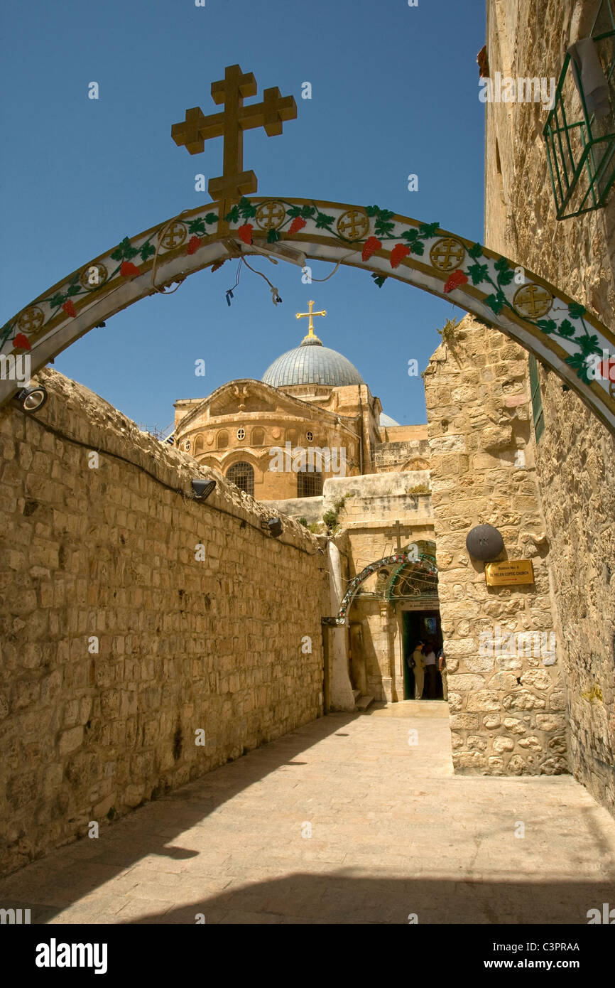 Inside the walls of the Old City in Jerusalem Stock Photo - Alamy